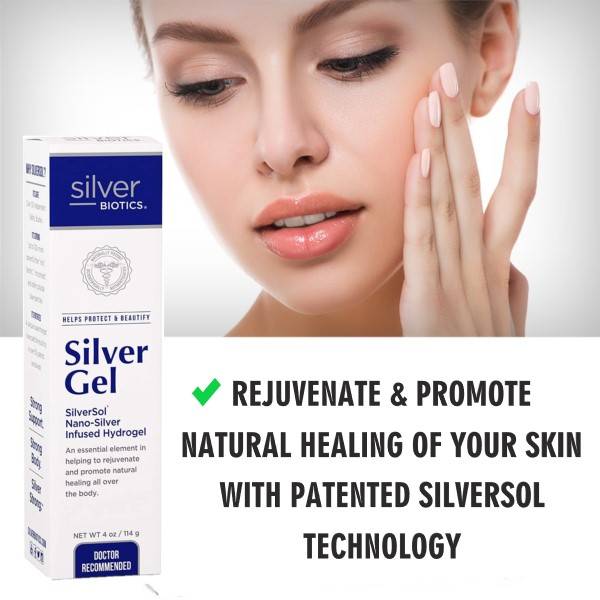 American Biotech Labs, Silver Biotics, Silver Gel, 4 oz (114 g ...